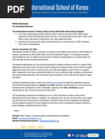 Elimu Program Application Form | PDF