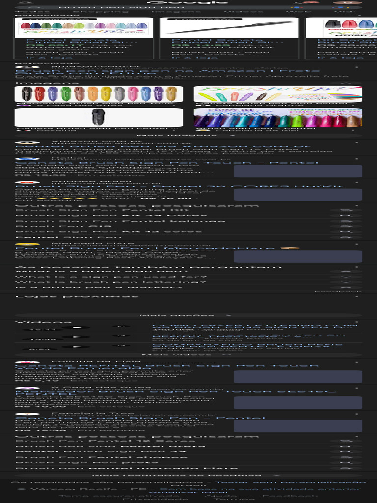 Kit de Canetas Brush Sign 24 Cores | PDF | Caneta | Ferramentas portáteis