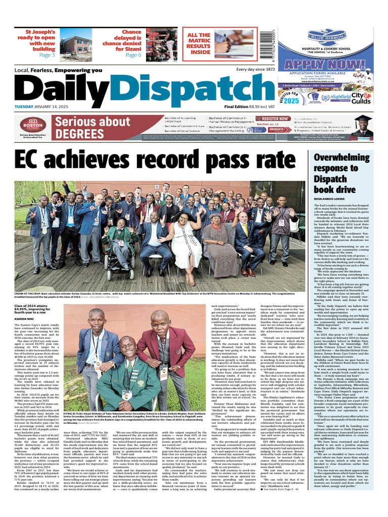 DD Daily Dispatch 14012025 | PDF