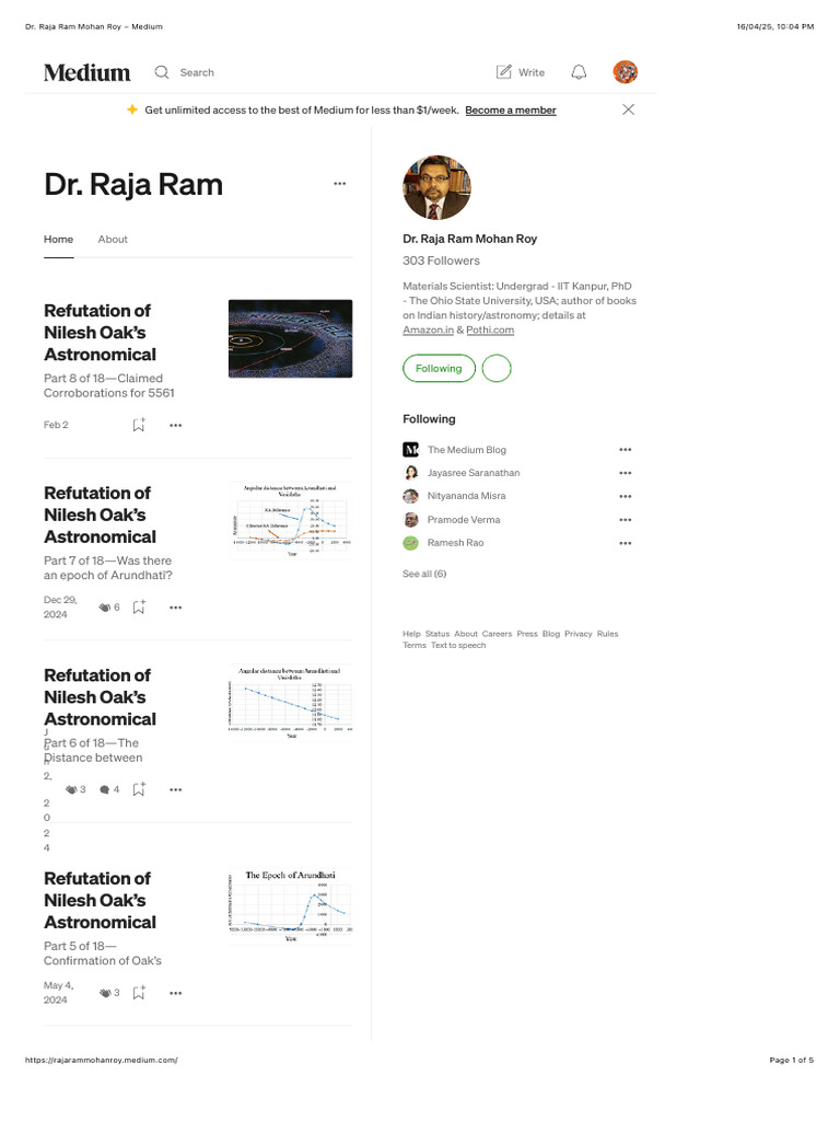 Dr. Raja Ram Mohan Roy - Medium | PDF