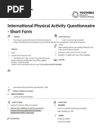 2003 Craig Et Al - International Physical Activity Questionnaire - 12 Country Reliability and ...