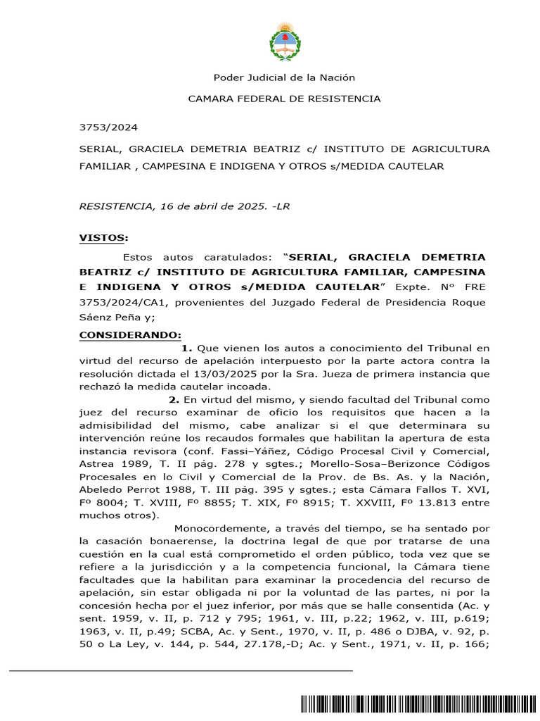 Fallo | PDF | Judicaturas | Mandato