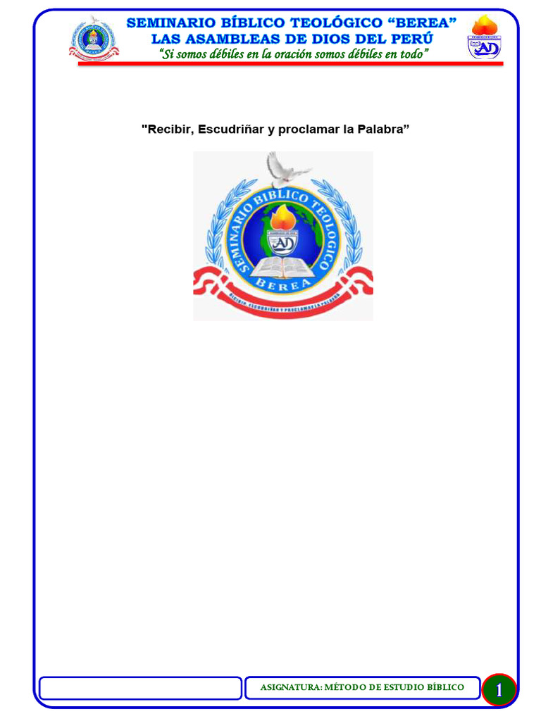 Estudio Teológico de Filemon - 125206 | PDF | Epístola a Filemón ...