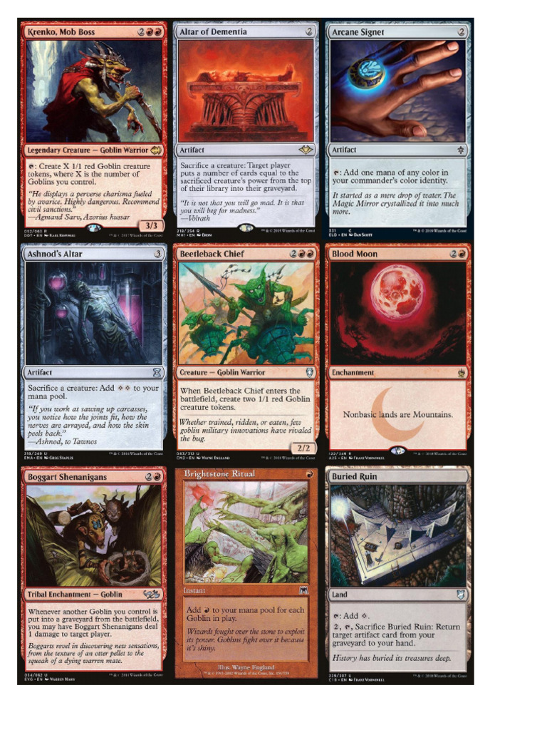 MTG Press Krenko Commander | PDF