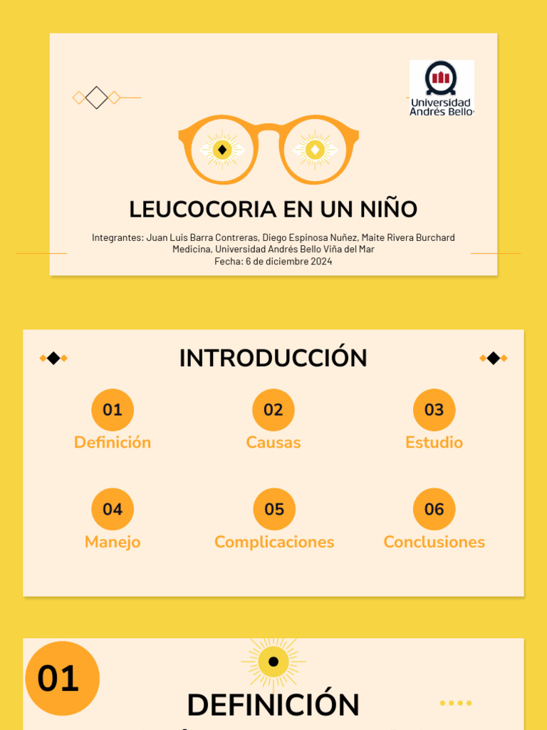 Presentación Leucocoria | PDF | Glaucoma | Catarata