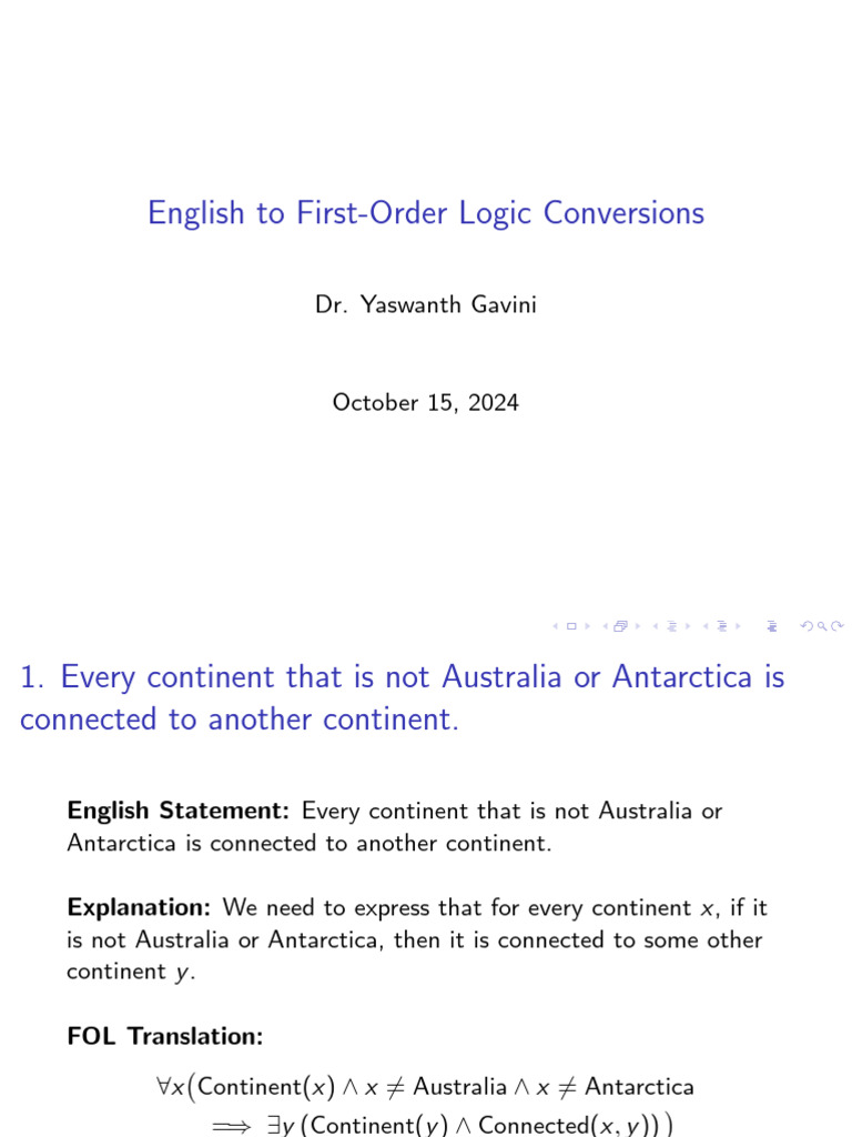 FOL Ques | PDF | Metalogic | Formalism (Deductive)