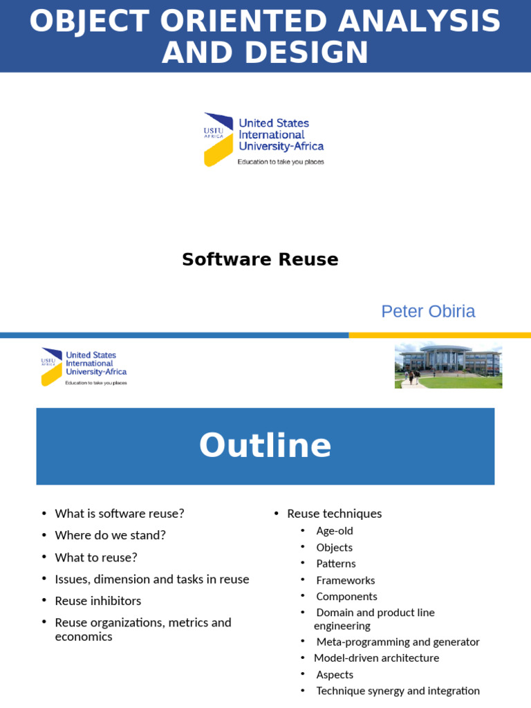 Software Reuse in Object-Oriented Design | PDF | Class (Computer Programming) | Method (Computer ...