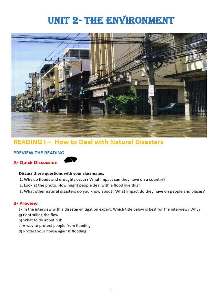 Unit 2 2ND Term B Booklet 2024-2025 | PDF | Sunscreen | Drought