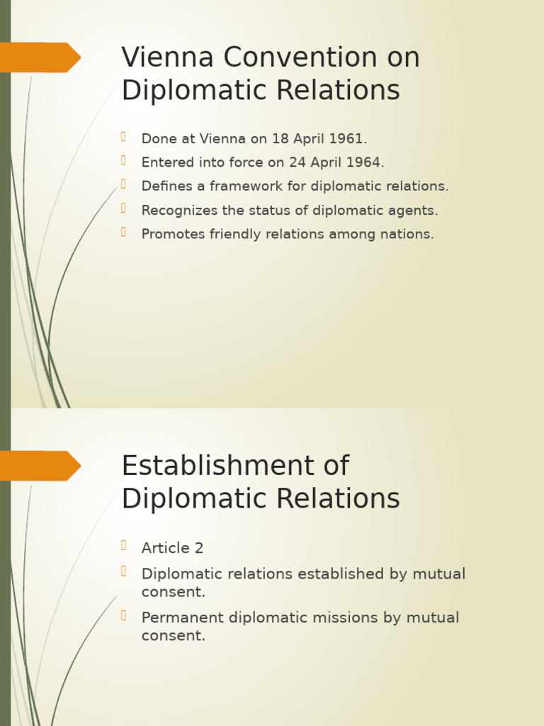 Overview of the Vienna Convention | PDF