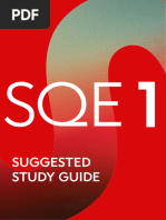 SQE1 FLK1 Sample Questions Guide | PDF | Damages | Misrepresentation