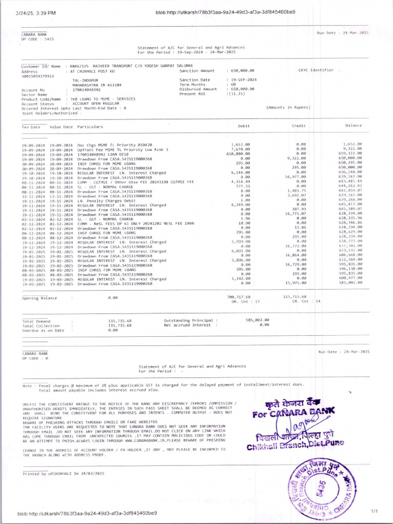 YOGESH SALUNKE STATEMENT | PDF