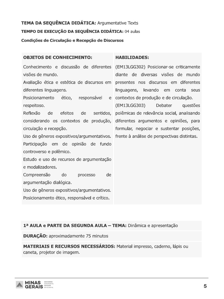 Argumentative Texts | PDF