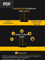 Stretcher Bond in Block Masonry | PDF | Masonry | Brick