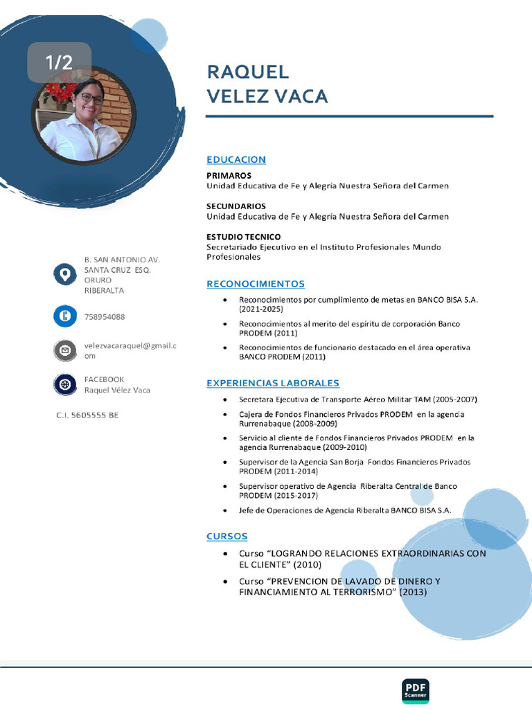 CV Raquel | PDF