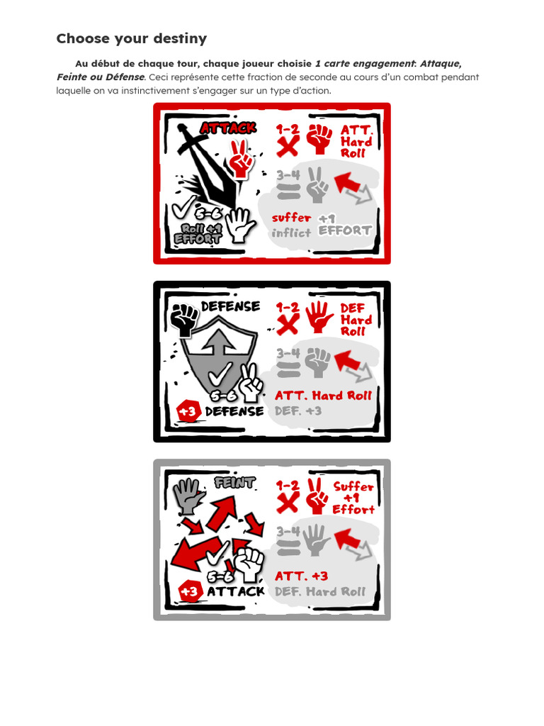 Choisissez votre destin en combat | PDF