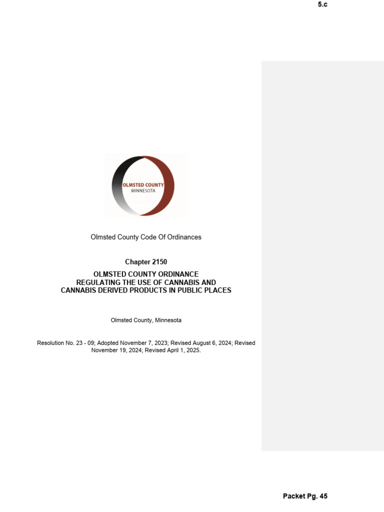 Cannabis Ordinance Proposal | PDF | Cannabis | Cannabis (Drug)