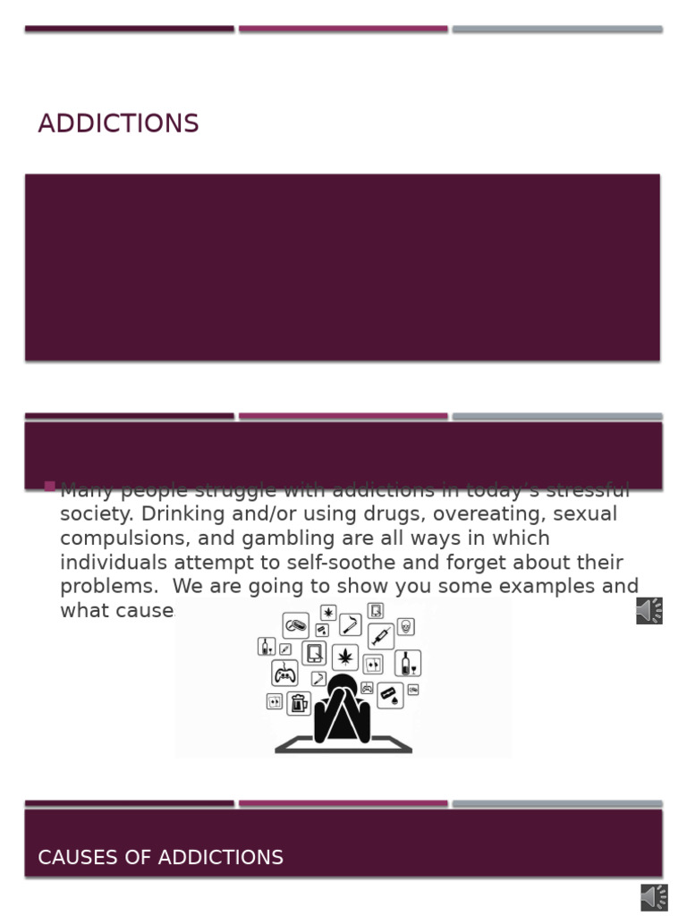 Addictions | PDF