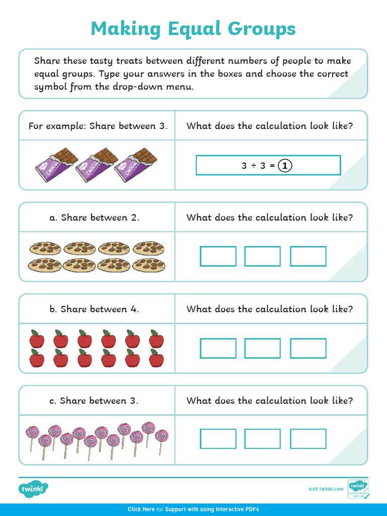 T M 34584 Interactive PDF Y2 White Rose Maths Spring Block 1 Multiplication and Division Making ...