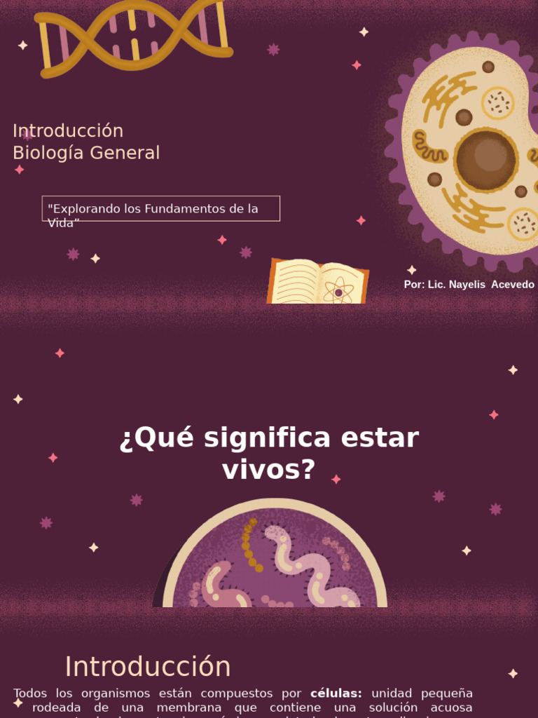 Clase 1 | PDF | Biología Celular) | Biología