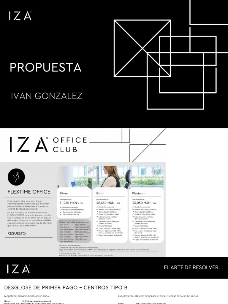 T57 - FLEX PROMO 15% DESC - AT N. IVAN GONZALEZ - Propuesta Paquetes ...