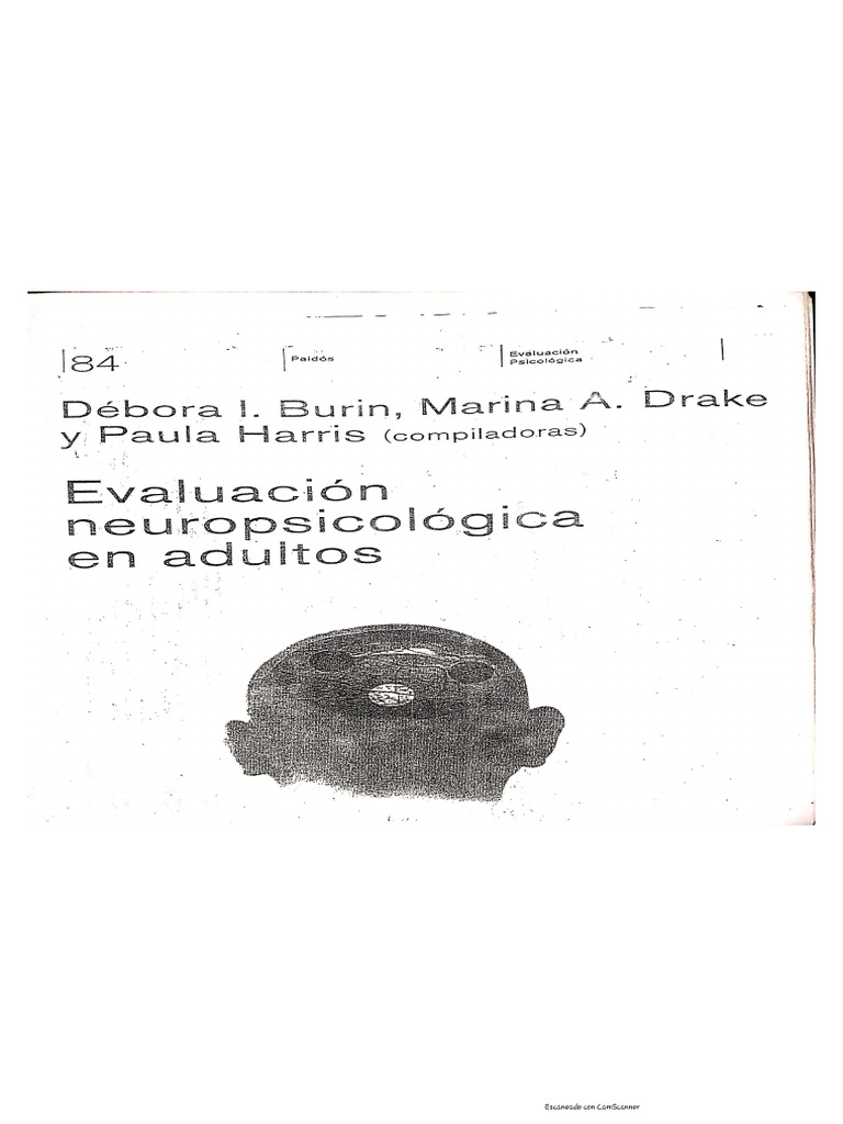 Marina Drake - Introduccion a La Evaluacion Neuropsicologica - Cap 1 | PDF
