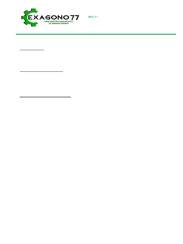 proforma puerta 5mts. para cayma 506 BASE DISAL | PDF