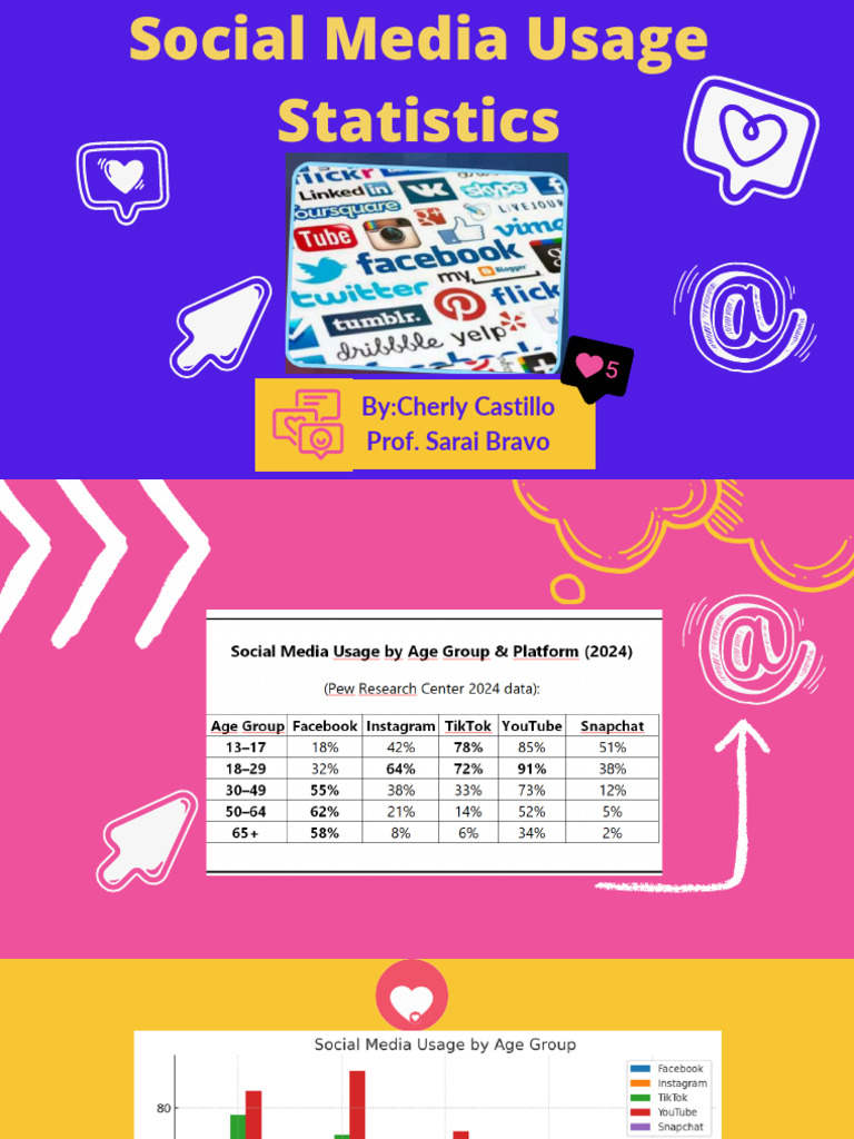 Social Media Usage Statistics | PDF