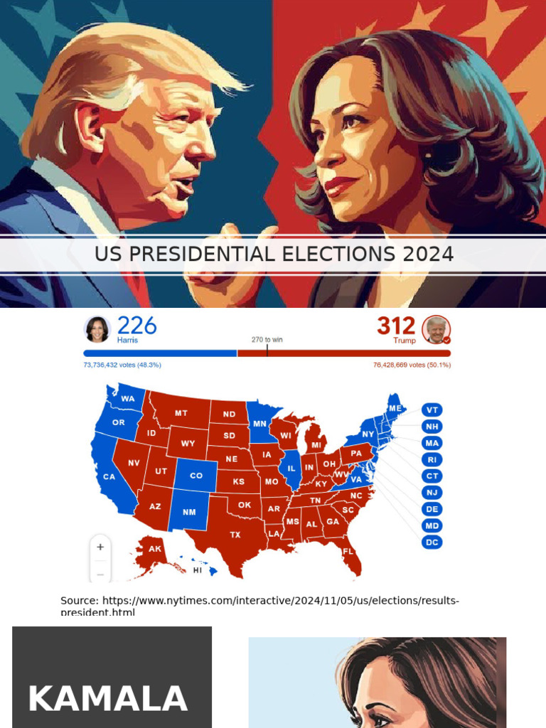 Us Presidential Elections 2024 PPT Obruce | PDF