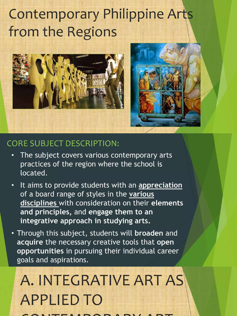 Contemporary Arts | PDF