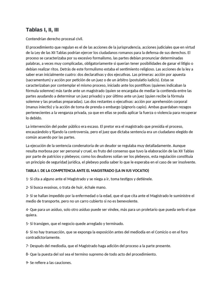 Tablas I, II y III | PDF | Justicia | Crimen y violencia