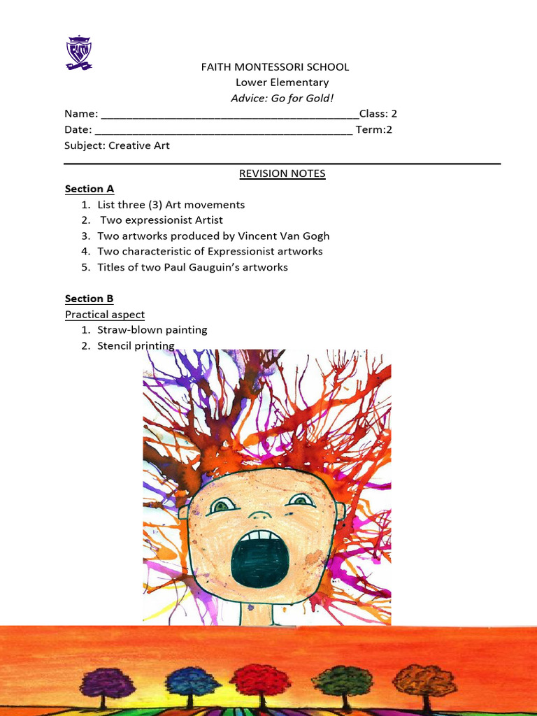 Class 1 Revision Notes Second Term | PDF