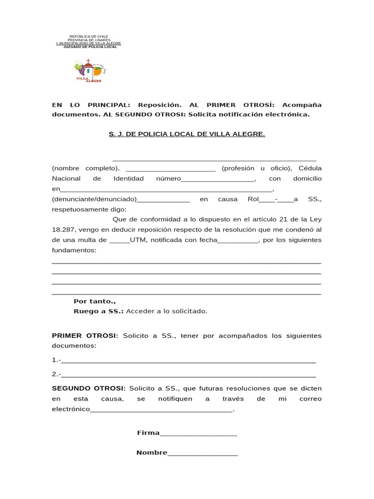 Solicitud-de-reposicion | PDF