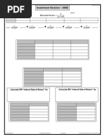 Discount Factor Table for NPV Analysis | PDF | Home & Garden