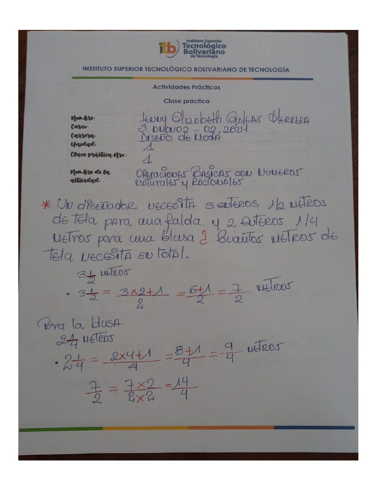 Clase Practica 1 Matematicas | PDF