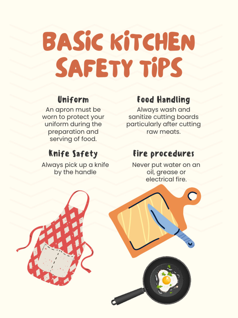 Basic Kitchen Safety Tips | PDF