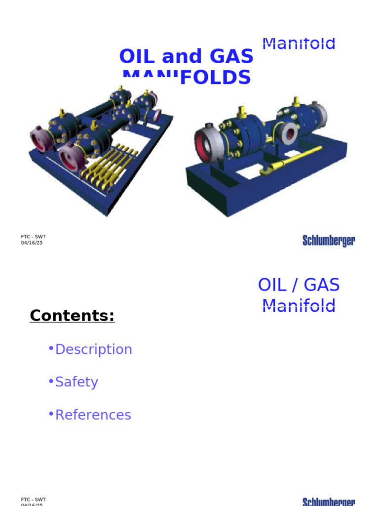 01 Oilgasmanifold Pdf Valve Plumbing