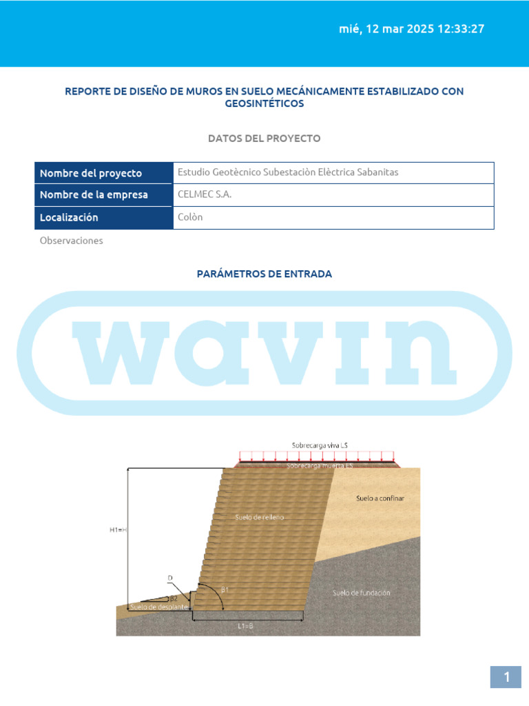 Muro Mejoramiento Del Suelo Torres r02 Nº2 Nº3 y Nº4 | PDF