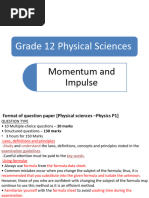 1 Momentum and Impulse GR 12 - Extra Questions | PDF | Momentum | Force