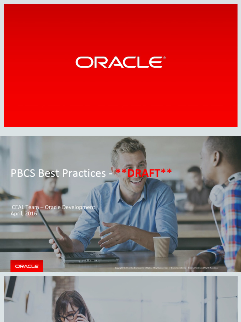PBCS Design Best Practices DRAFT v0 13 | PDF | Computing | Software ...