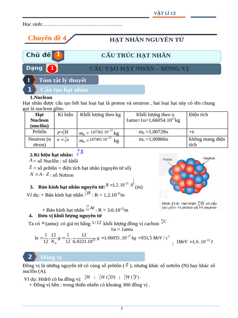 Vật Lý 12 - Chương 4 | PDF