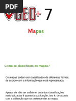 Tipos de mapas - 4º ano - 2025 | PDF | Mapa | Geografia