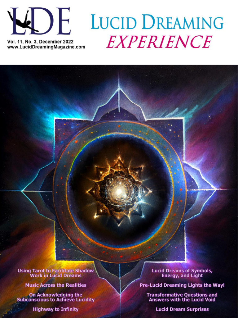 638fa19ba303ed33b08e28e9 - 2022 DEC LDE | PDF | Dream | Lucid Dream