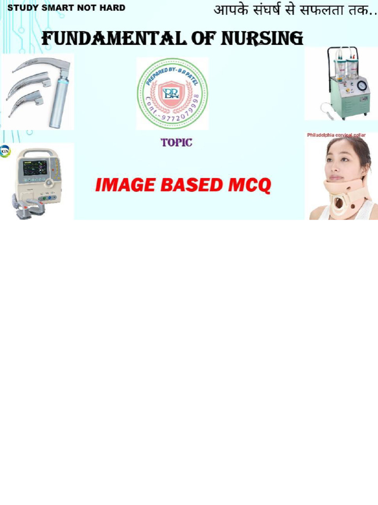 FON Image Based MCQ & Ans. Key | PDF | Medical Equipment | Medical ...