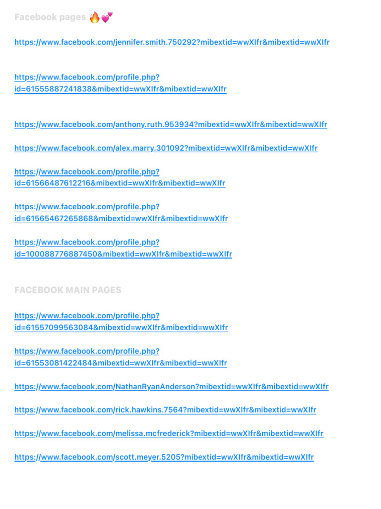 Facebook Pages ?? | PDF