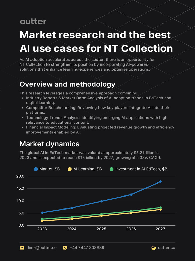 AI Use Cases for NT Collection in EdTech | PDF | Educational Technology ...