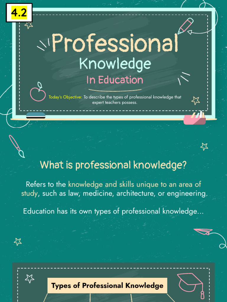 Types of Professional Knowledge in Teaching | PDF | Planets | Pedagogy