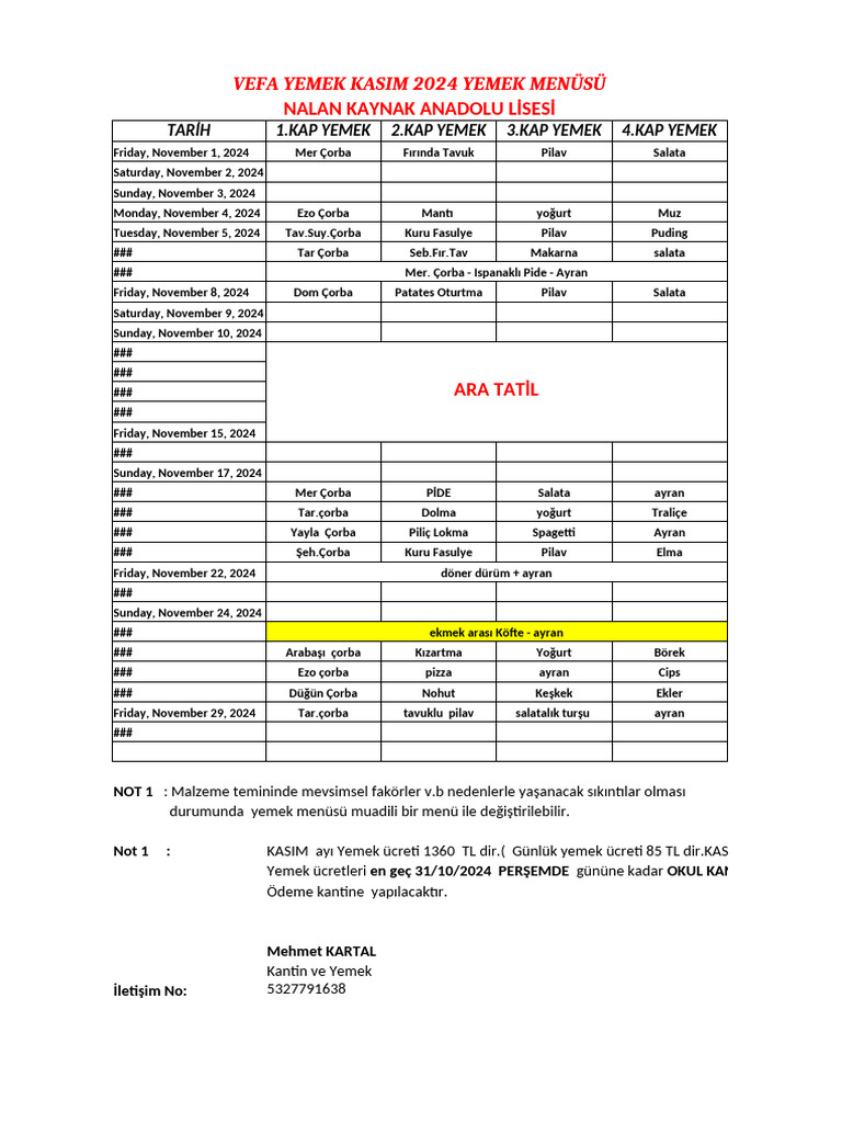 Kasim 2024 Ayi Nalan Kaynak | PDF
