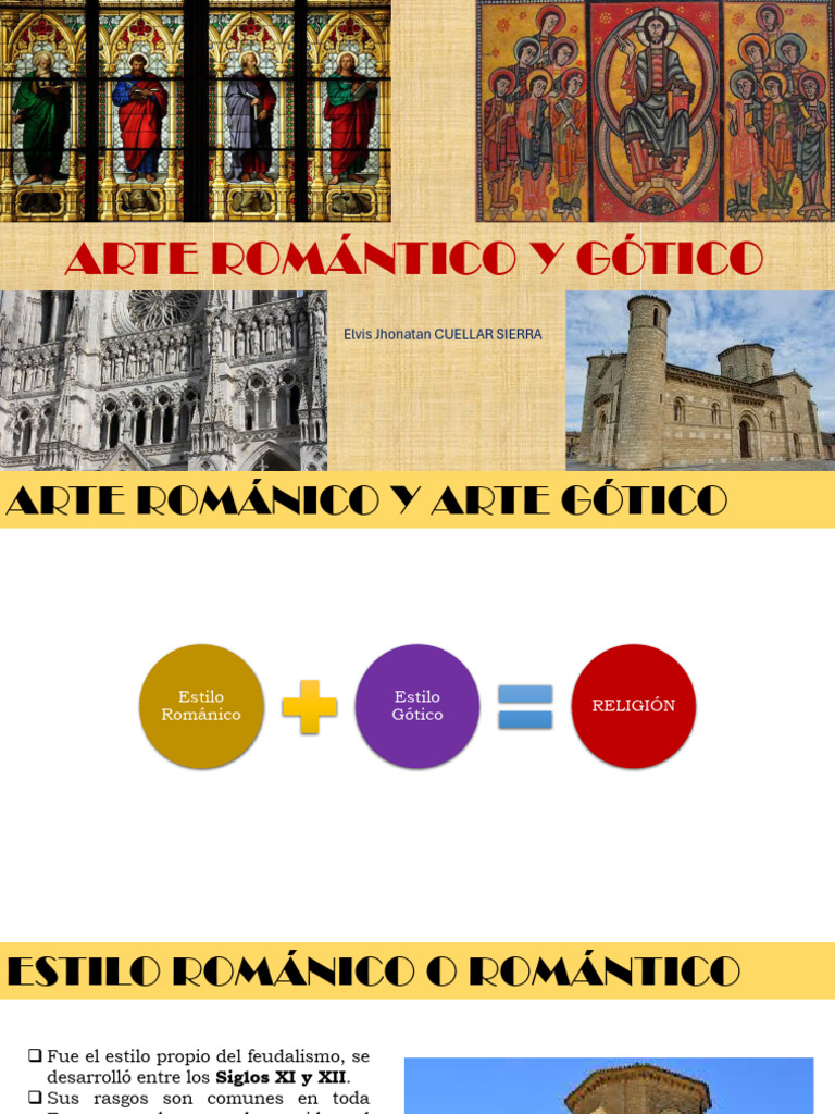 Comparativa del Arte Románico y Gótico | PDF | Arquitectura gótica