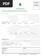 Lebanon Address Format Guidelines | PDF | Beirut | Lebanon