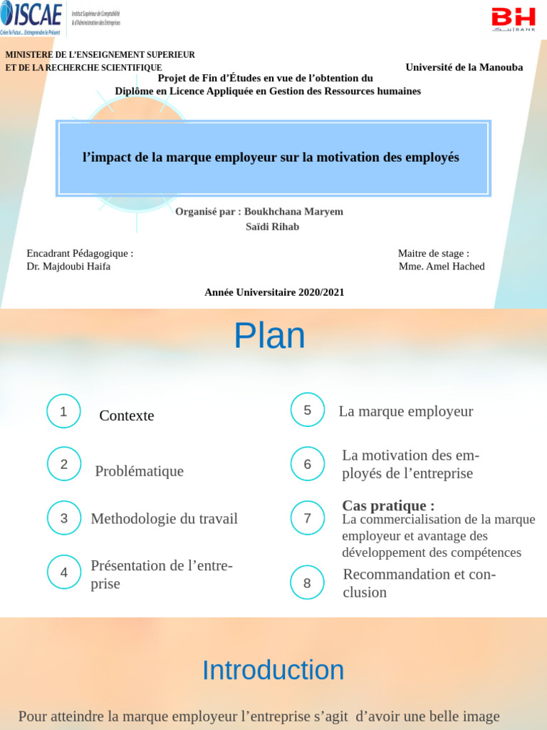 Presentation Pfe 2021 | PDF | Motivation | Motivant
